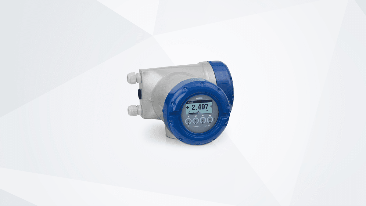 IFC 400 与 OPTIFLUX 4000 电磁流量传感器配套使用 | KROHNE 科隆中国官网