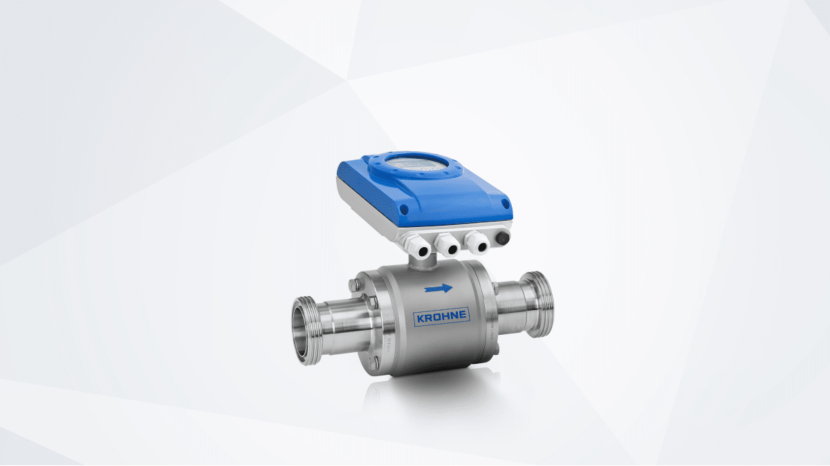 OPTIFLUX 6050 适用于基础的卫生级应用 | KROHNE 科隆中国官网