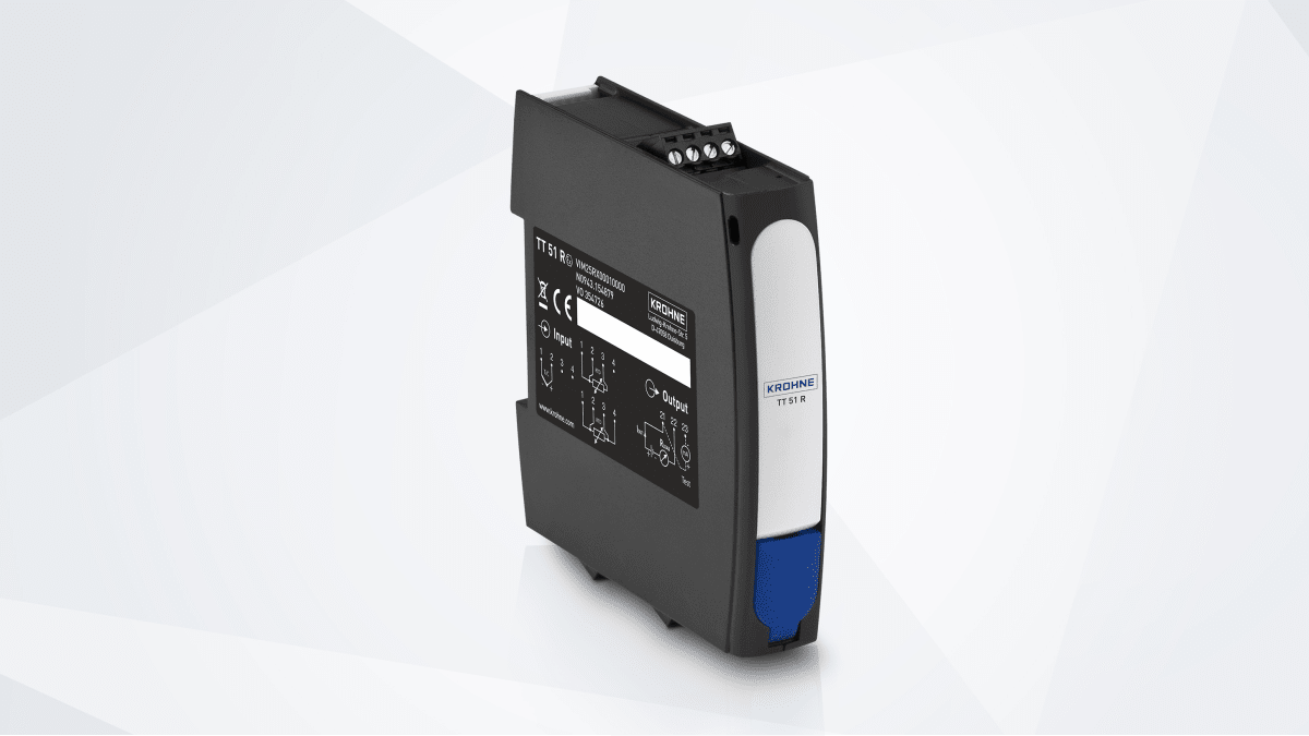 OPTITEMP TT 51 R 通用双输入、电隔离、HART ® 和 SIL | KROHNE 科隆中国官网